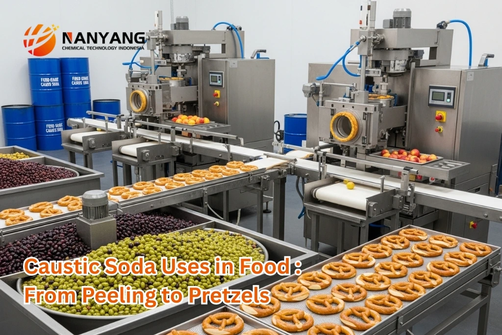 Caustic Soda Uses in Food : From Peeling to Pretzels